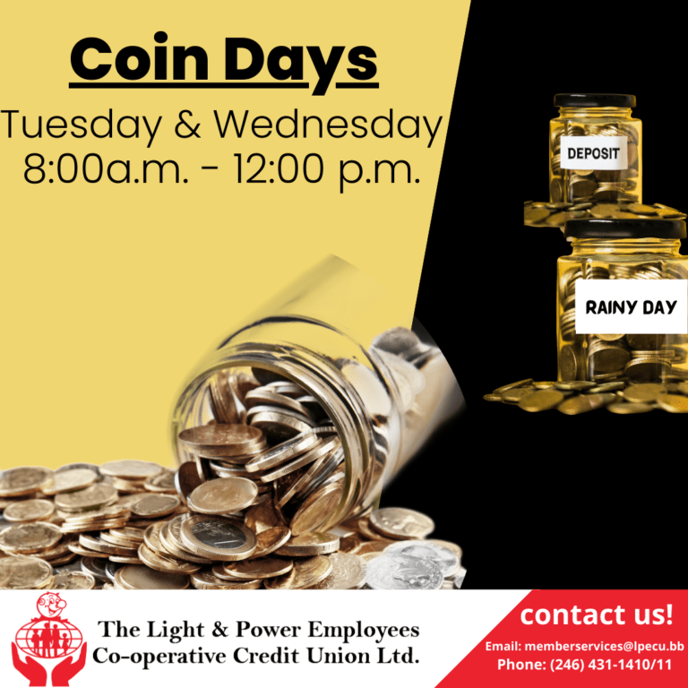 Coin Days – Light & Power Employees Co-operative Credit Union